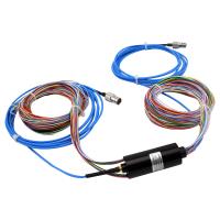 China Hybrid Slip Ring 24 Circuits  with Low Electrical Noise for sale