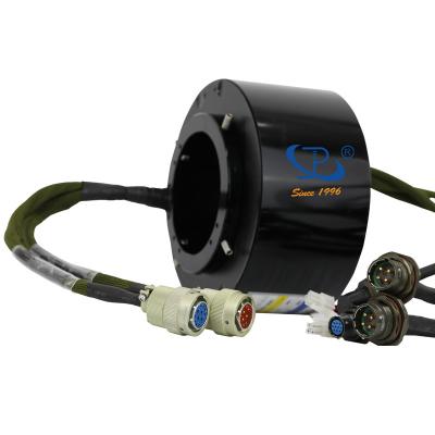 China 96mm Bore Automatic Device Rotary Joint Slip Ring for sale