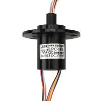 China Miniature Through Bore Rotary Slip Ring 18 CKT 2A IP54 Optical Rotary Joint for sale