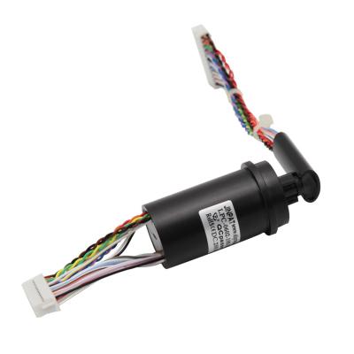 China Miniature Capsule Slip Ring 250rpm IP40 6Circuits 2A for sale