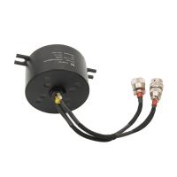 China High Frequency Rotary Electrical Joint IP54 4 Circuits 10A Electric Slip Ring for sale