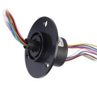 China Capsule Slip Ring 12 Circuits 2A 300 Rpm LPC-12A for sale