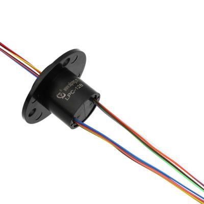 China Mini Slip Ring 240 VAC 12 Circuits 2A 300 Rpm, Independent design patent for sale