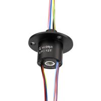 China Capsule Slip Ring IP40 12 Circuits 2A With Flange for sale