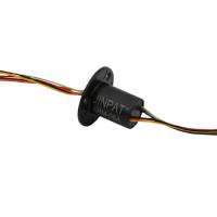 China Small Capsule Slip Rings 6 Circuit 2A IP40 300RPM Gold To Gold for sale