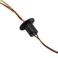 China Mini Capsule Slip Rings 6 Circuit 2A IP40 300 RPM for sale