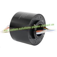 China Precious Metal Through Hole Slip Ring JINPAT 350rpm IP65 for sale