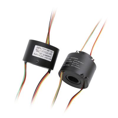 China 6 Circuits Through Bore Slip Rings 240V AC 10A 300rpm for sale