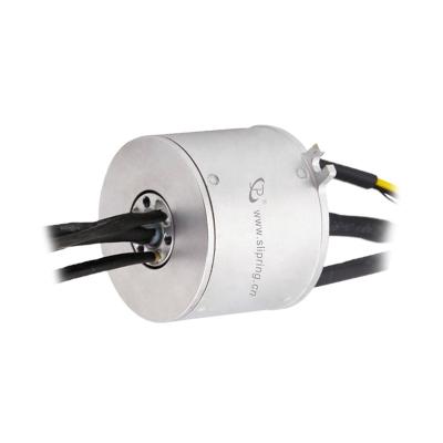 China 20 Circuits Through Bore Slip Ring Transmitting Current and Signal 80mm Hole for sale