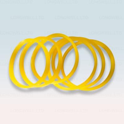 China PU/NBR Rubber Seal Ring for Oil Drilling Mud Pump Liner with Temperature Tolerance -60℃~100℃ for sale