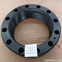 China Haihua F1600 45 Steel High Pressure Forging Cylinder Head Flange for Mud Pump for sale