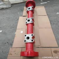 China Forging Process Mud Pump Manifold with 7500Psi Rated Pressure and 1600 GPM Maximum Flow Rate for Oilfield Drilling for sale