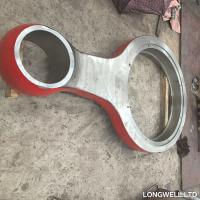 China Connection Rod Mud Pump Crankshaft HONGHUA HHF1600 Mud Pump Spare Parts Alloy Steel for sale