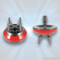 China Red NBR Insert Mud Pump Valve ASSY AH36001-05.12A.03 Polyurethane Casting Mud Pump Spares for sale