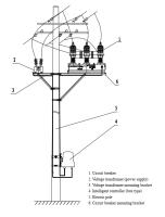 China ZW32-12 Outdoor High Voltage Vacuum Circuit Breaker with 12kV Rated Voltage and Capacitive Power Taking for sale