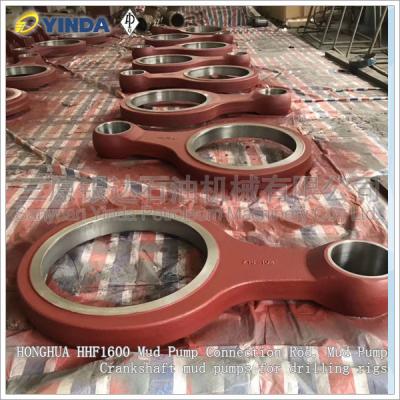 China Connection Rod Mud Pump Crankshaft HONGHUA HHF1600 Conveying Mud Flushing Fluids for sale