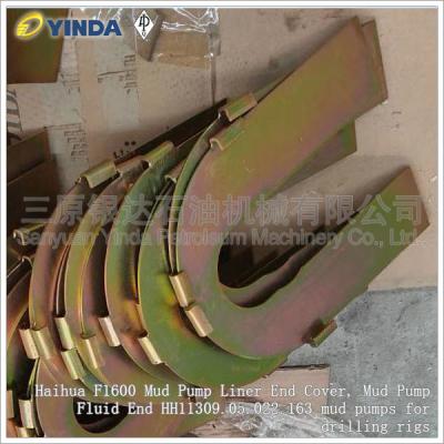 China F1600 Mud Pump Fluid End Liner End Cover HH11309.05.022.163 Compact Size for sale