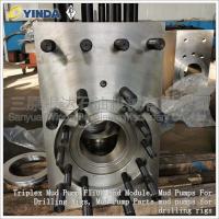 China Triplex Mud Pump Fluid End Module Premium Forged Alloy Steel With CNC Boring Mills for sale