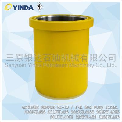 China 302PZL4055 300PZL4055 Mud Pump Components Liner 301PZL4055 GARDNER DENVER PZ-10 / PZK for sale