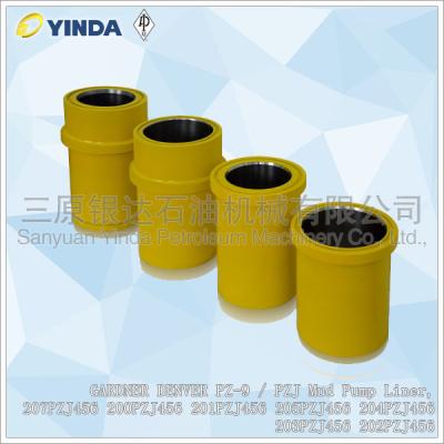 China GARDNER DENVER PZ-9 / PZJ Mud Pump Liner 207PZJ456 200PZJ456 201PZJ456 205PZJ456 204PZJ456 for sale