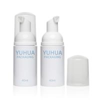 China 40ml Foam Pump Plastic Packaging Bottles White Color Screen Printing for sale