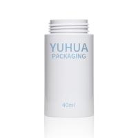 China Skin Care 1.69oz Plastic Packaging Bottles Round Shape 111mm Height for sale