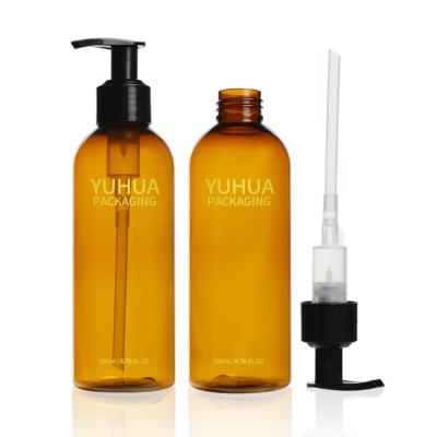 China 200ml Colorful Empty Plastic Packaging Bottles With Lotion Pump Eco Friendly for sale