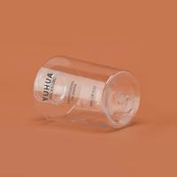 China PET 50ml 100ml Empty Foundation Plastic Pump Bottle Hot Stamping for sale