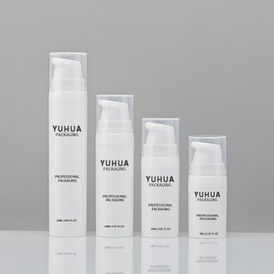 China Round 5ml 10ml 15ml 25ml Vacuum Plastic Bottle With Customized Logo for sale