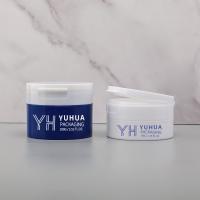 China OEM 50g Pp Plastic Jar With Small Spoon Inside Custom Color Logo Printing for sale