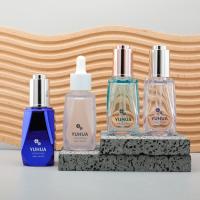 China 50ml PETG Skin Care Cosmetics Packaging Bottle With Press Dropper for sale