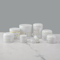 China Eye Face Body Cosmetic Scrub Cream Glass Jars 5g 10g 20g 30g for sale