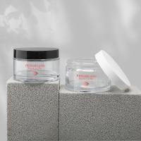 China Luxury Cosmetic Cream Glass Jars With Matte Pink Cap 200g Lip Body Exfoliating Scrub Container for sale