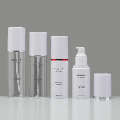 China 40ml~300ml Plastic Lotion Bottle With Pumo Color Cusomized Pet Pump 24/410 for sale