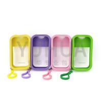 China 45ml 50ml Plastic Perfume Packgaing Easy To Carry Square Shape for sale