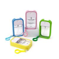 China 45ml 50ml Plastic Perfume Packgaing Easy To Carry Square Shape for sale