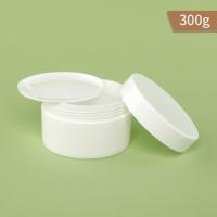 China 300g 10.58oz Single Wall PP Cream Jar With White Cap for sale