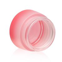 China Round Shape Cosmetic Bottle Set Hyaluronic Acid Glass Skincare for sale