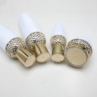China Pearl White Cosmetic Bottle Set 30ml 100ml Hyaluronic Acid Glass Skincare Packaging Set for sale