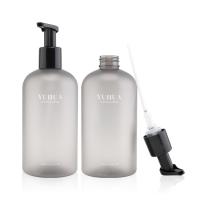 China Recycled Cosmetic Packaging Plastic Foam Bottle 500ml PET Liquid Soap Foam Dispenser Bottle for sale