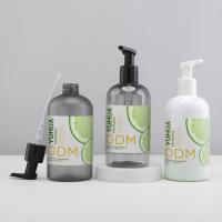 China Recycled Cosmetic Packaging Plastic Foam Bottle 500ml PET Liquid Soap Foam Dispenser Bottle for sale