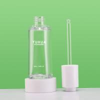 China 30ml 50ml Custom PETG Plastic Serum Bottle With Dropper Cap for sale