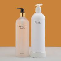 China 480ml Empty Plastic Shampoo Bottle Personal Care Recycled PET Pump Lotion Bottle for sale