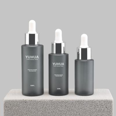 China Eco Friendly 40ml 50ml 80ml Plastic Lotion Bottle Cosmetic Packaging Containers Electroplate for sale