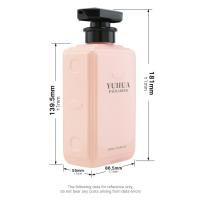 China Square Hair Care 500ml Plastic Shampoo Bottle With Lotion Pump Cosmetic Plastic Bottle for sale
