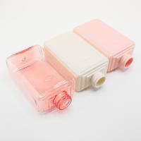 China Square Hair Care 500ml Plastic Shampoo Bottle With Lotion Pump Cosmetic Plastic Bottle for sale