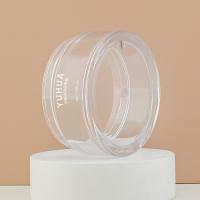 China Custom 45g Skin Care Glass Jar Makeup Face Cream Lotion Jar With Flat Cap MSDS for sale