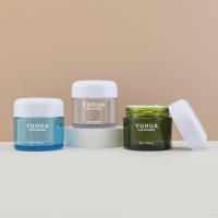 China 50g Plastic Packaging Jars Silk Screen Printing Logo And Color Customized for sale