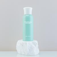 China MSDS 100ml Plastic Packaging Bottles Blue Color Clear Packaging Drink Water Bottles With Cap for sale