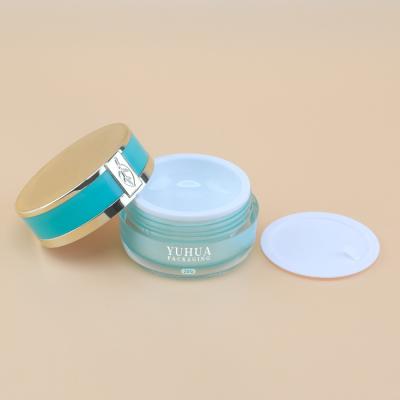China OEM 20g 30g Luxury round acrylic jar Color Customized for sale